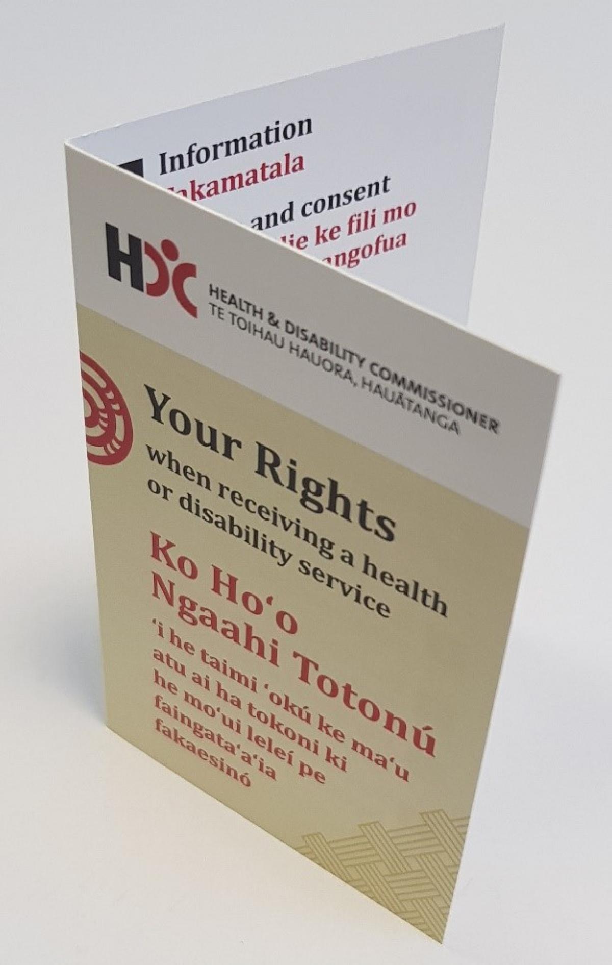 The Code of Rights - Tongan | Health and Disability Commissioner ...